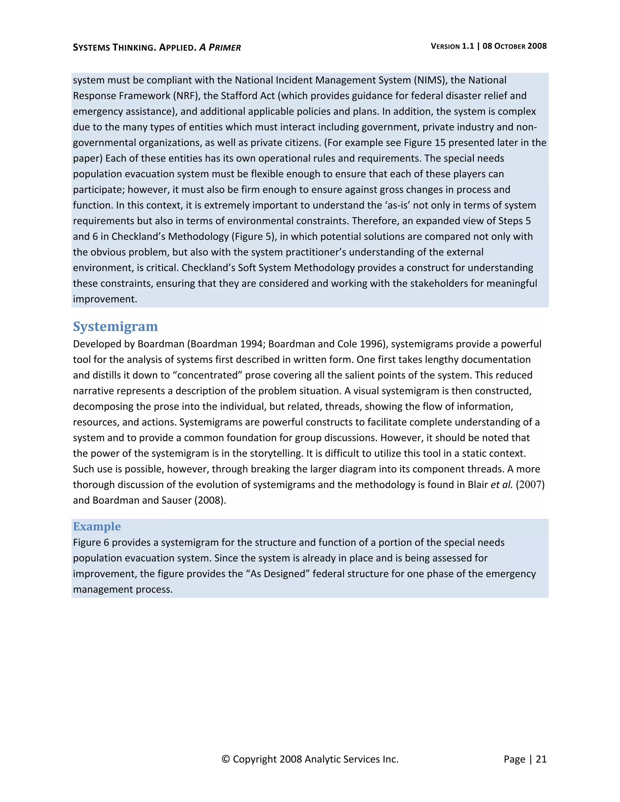 Systems thinking applied | PDF