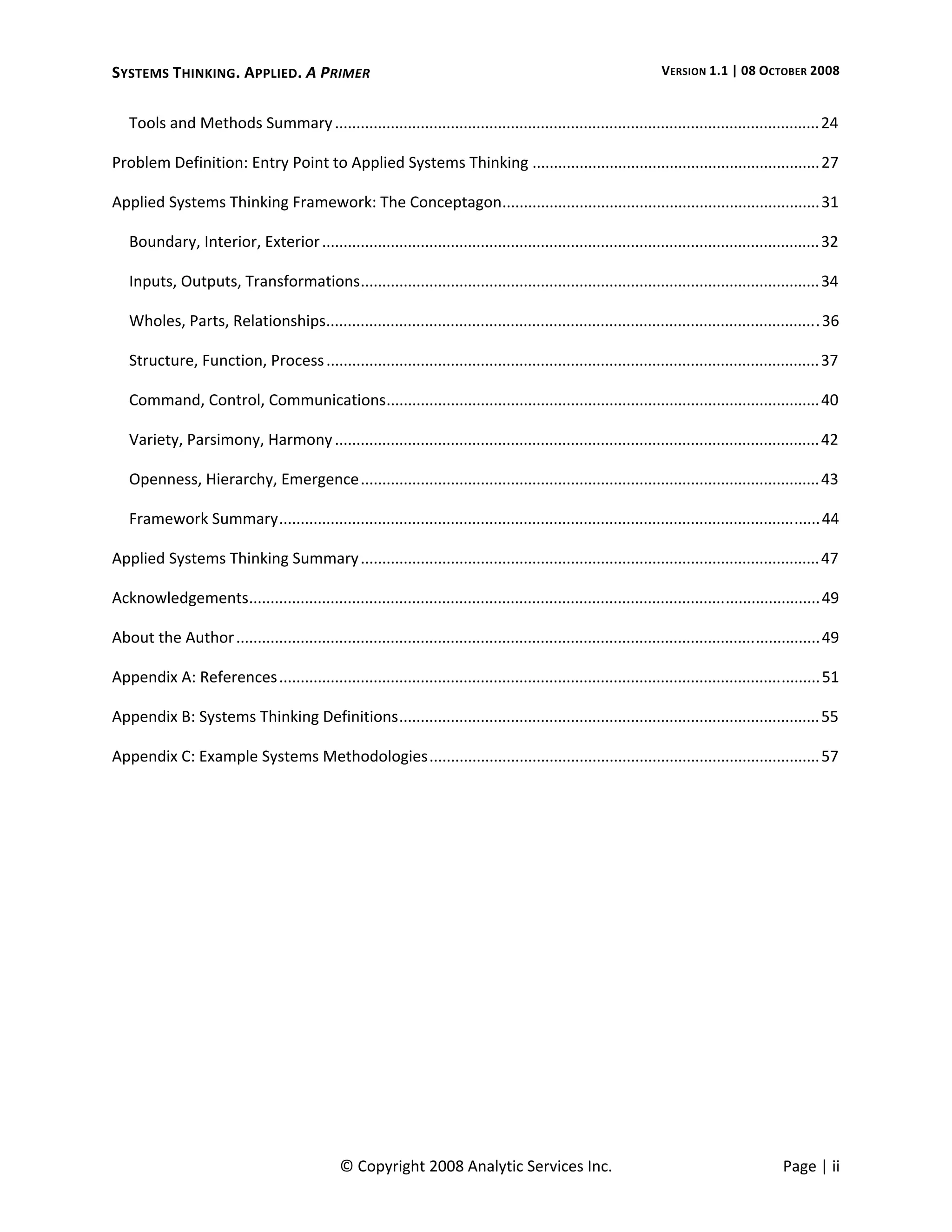 Systems thinking applied | PDF