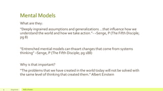 Systems thinking class | PPTX
