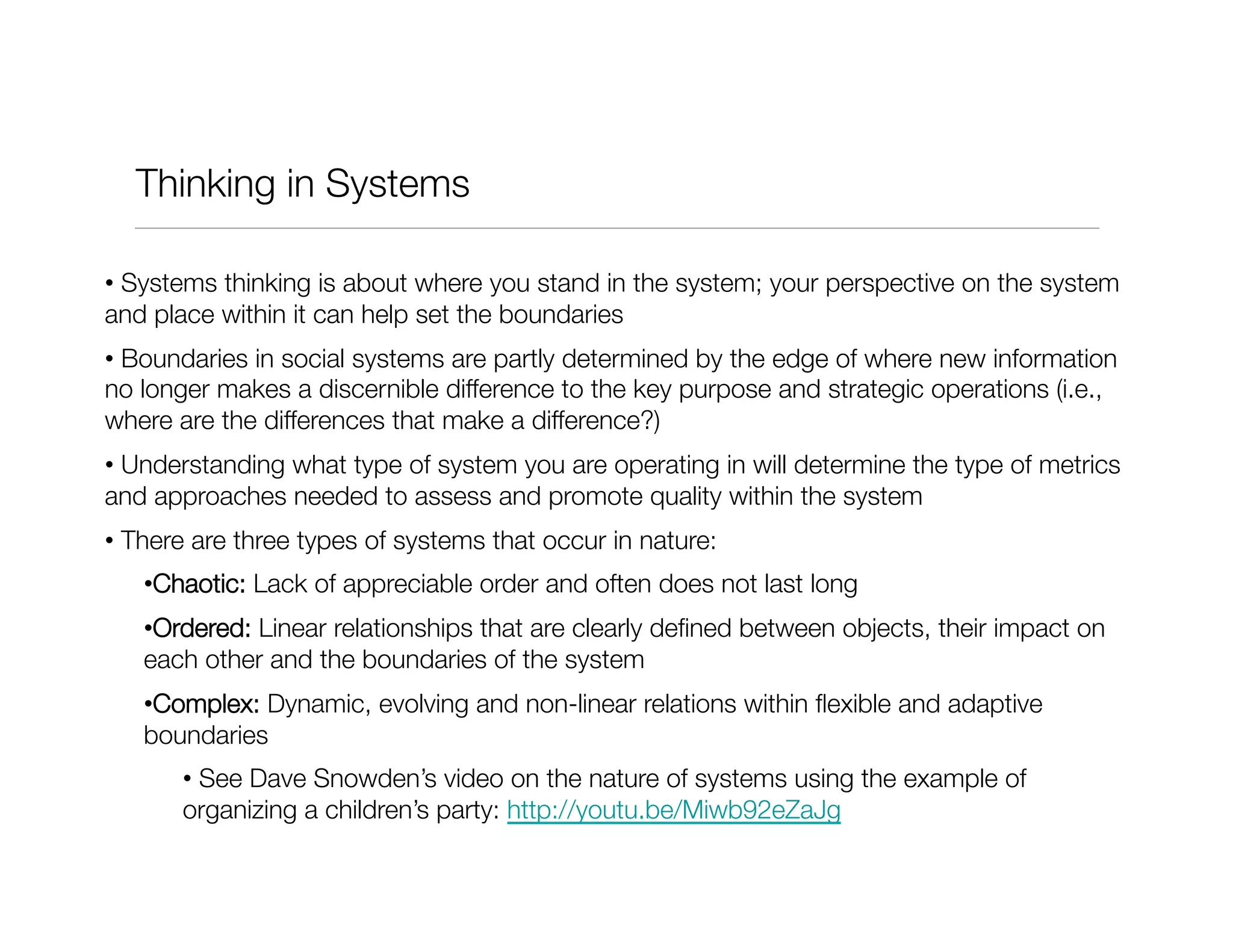 Systems Thinking in Public Health for Continuous Quality Improvement | PDF