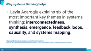 Systems Thinking for Masters Rowing - Creating a pathway for masters ...