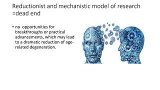 Systems thinking in ageing research | PPTX