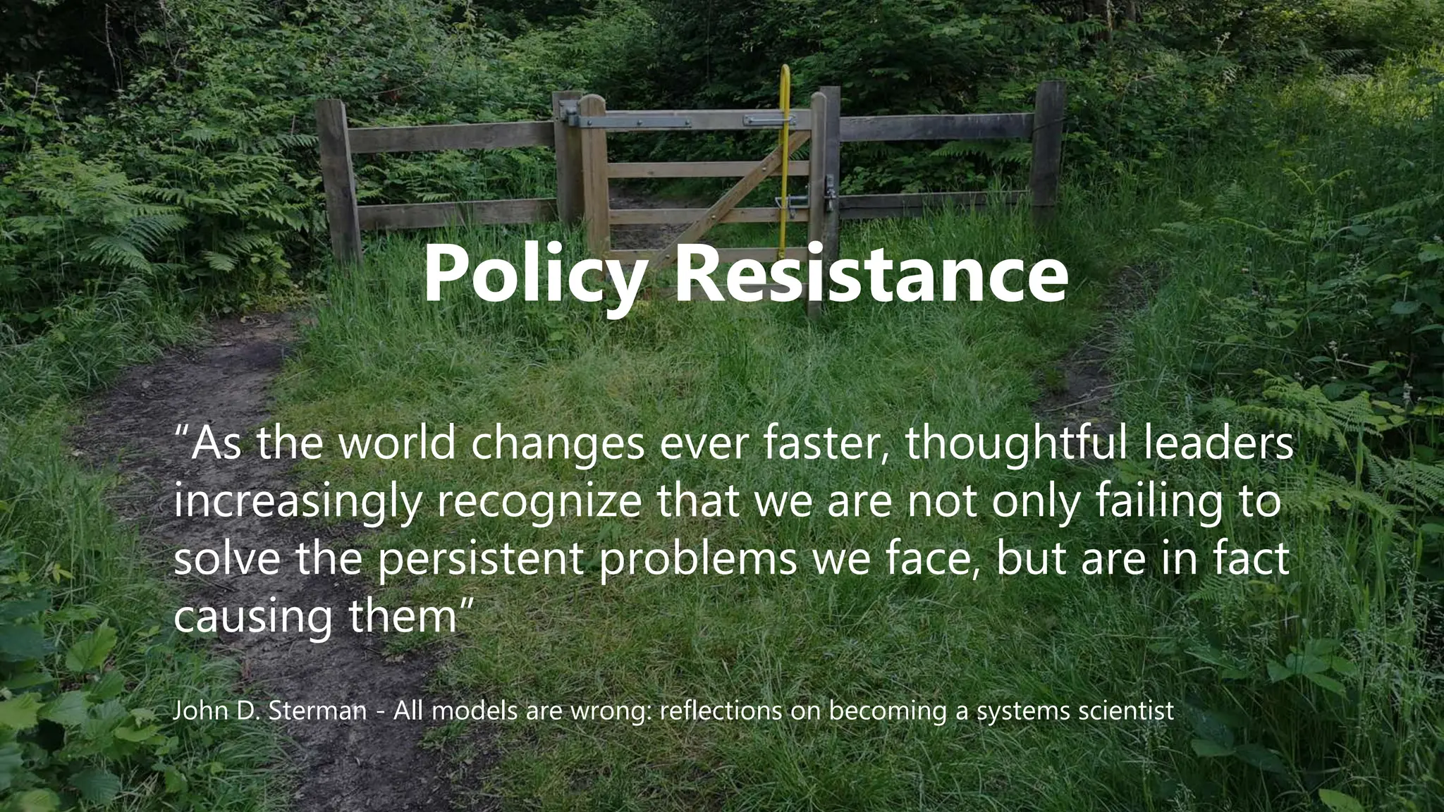 Systems Thinking Introduction - a quick overview for Software Practitioners | PPT