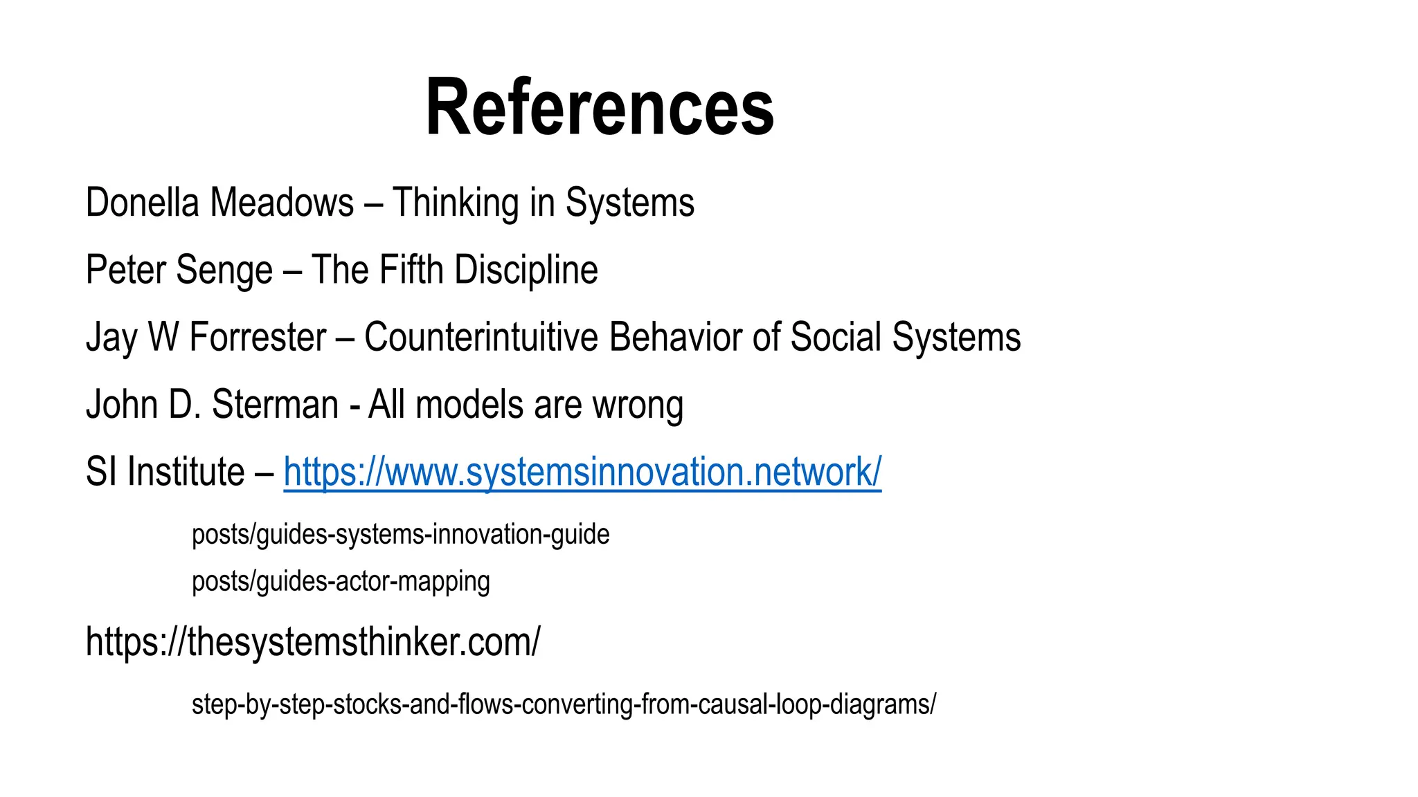 Systems Thinking Introduction - a quick overview for Software Practitioners | PPT