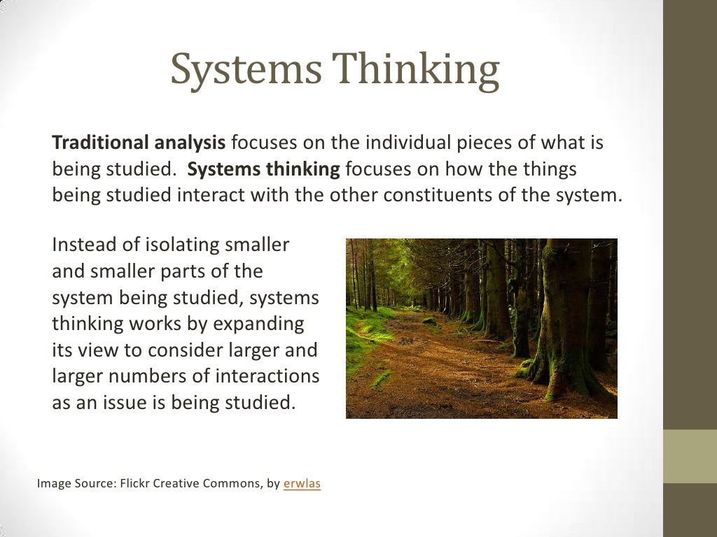 Intro to Systems Thinking