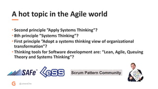 Systems thinking - a new approach for decision making | PPTX