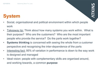 Systems thinking presentation leeds | PDF | Business | Business and Finance