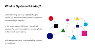 Systems Thinking & Design | PDF