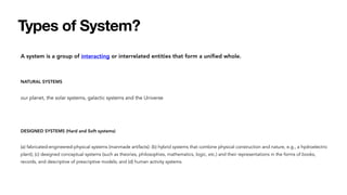 Systems Thinking & Design | PDF