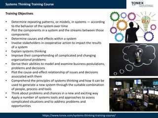 Systems Thinking Training Course | PPTX