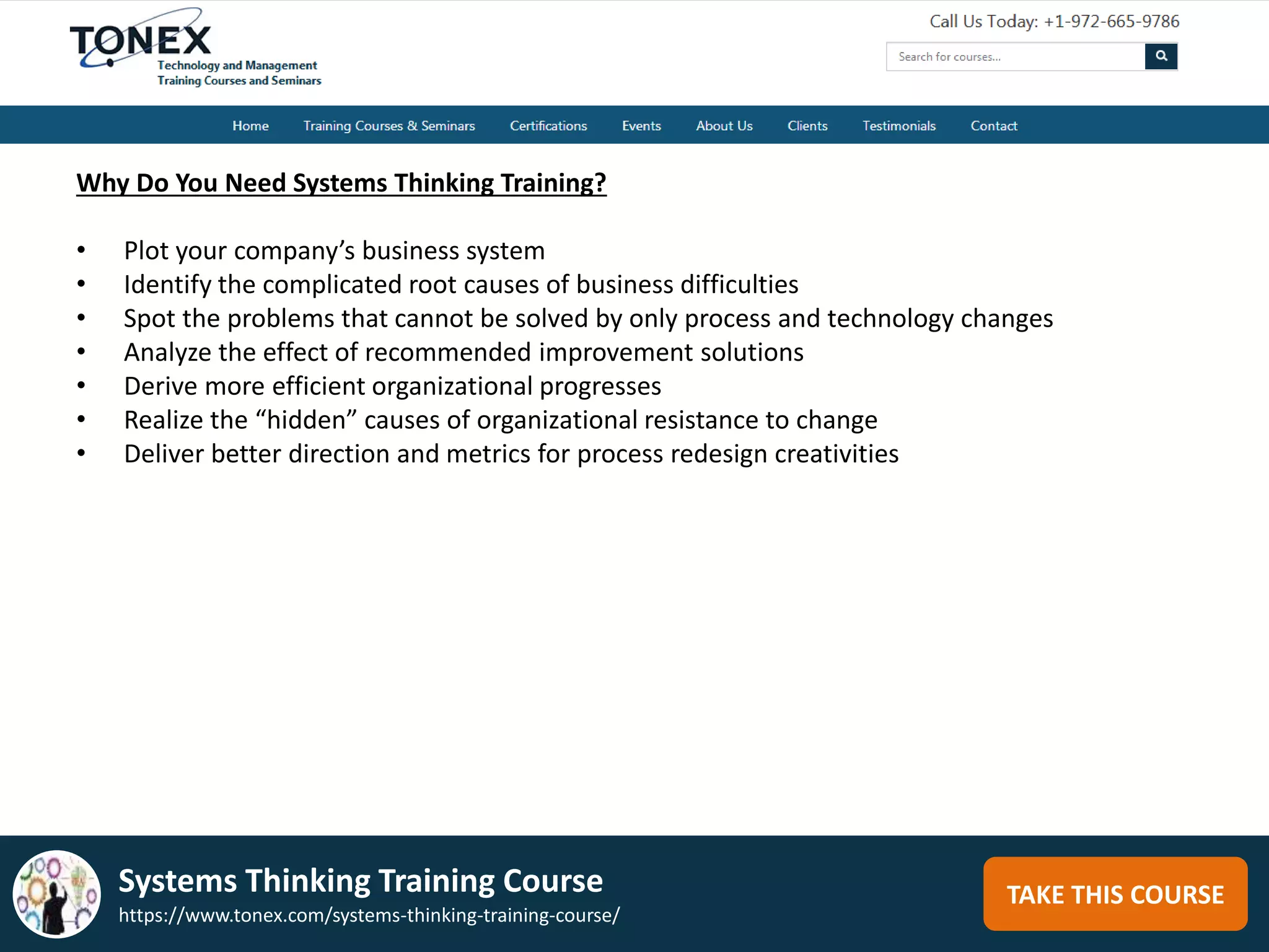 Systems Thinking Training Course | PPTX