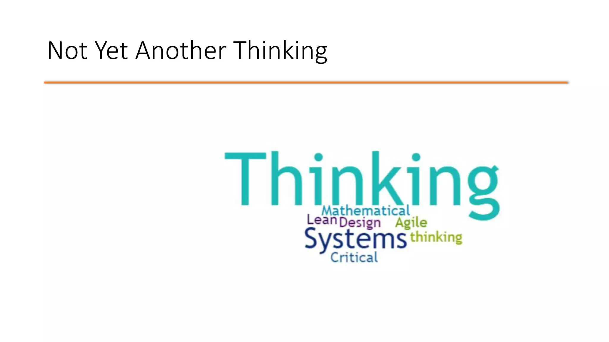 Applying Systems Thinking to Solve Wicked Problems in Software Engineering | PPTX