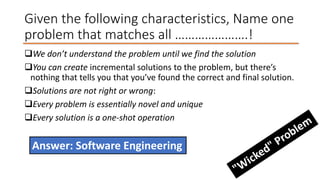Applying Systems Thinking to Solve Wicked Problems in Software ...