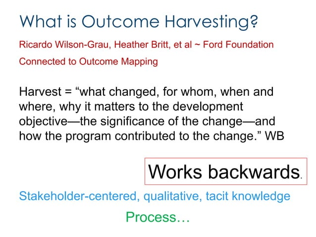 Systems Thinking: Working Backwards, Not Backwards Thinking HENDRIX ...