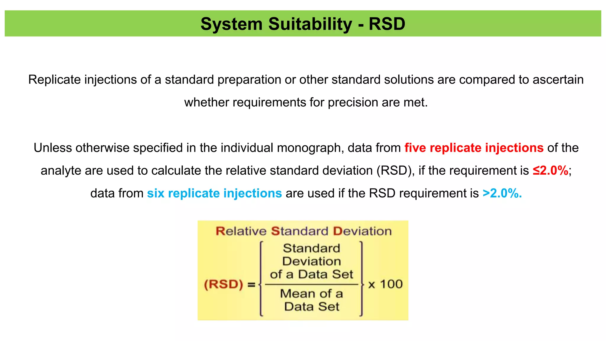 System suitability | PPTX