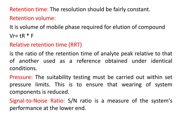 System suitability testing | PPTX