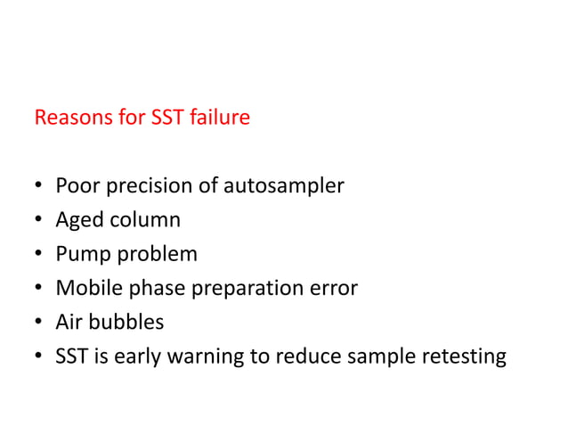 System suitability testing | PPTX