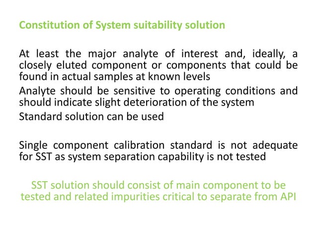 System suitability testing | PPTX