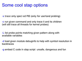 Systemtap | PPT