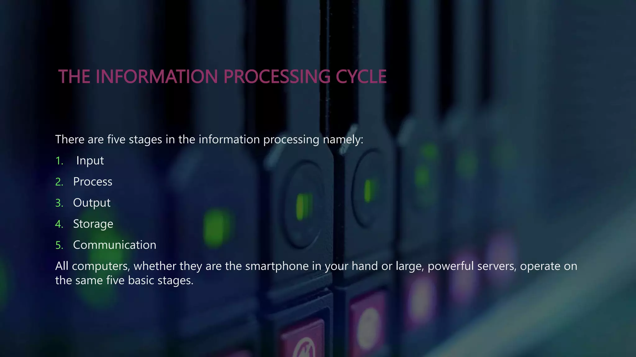System technologies: What is a computer? | PPTX