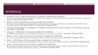System technologies: What is a computer? | PPTX