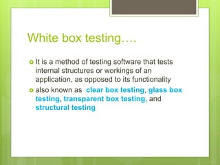 System testing | PPTX