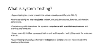 System Testing by system analysis design.ppt