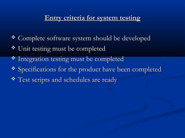 System Testing Ppt Ppt Technology And Computing