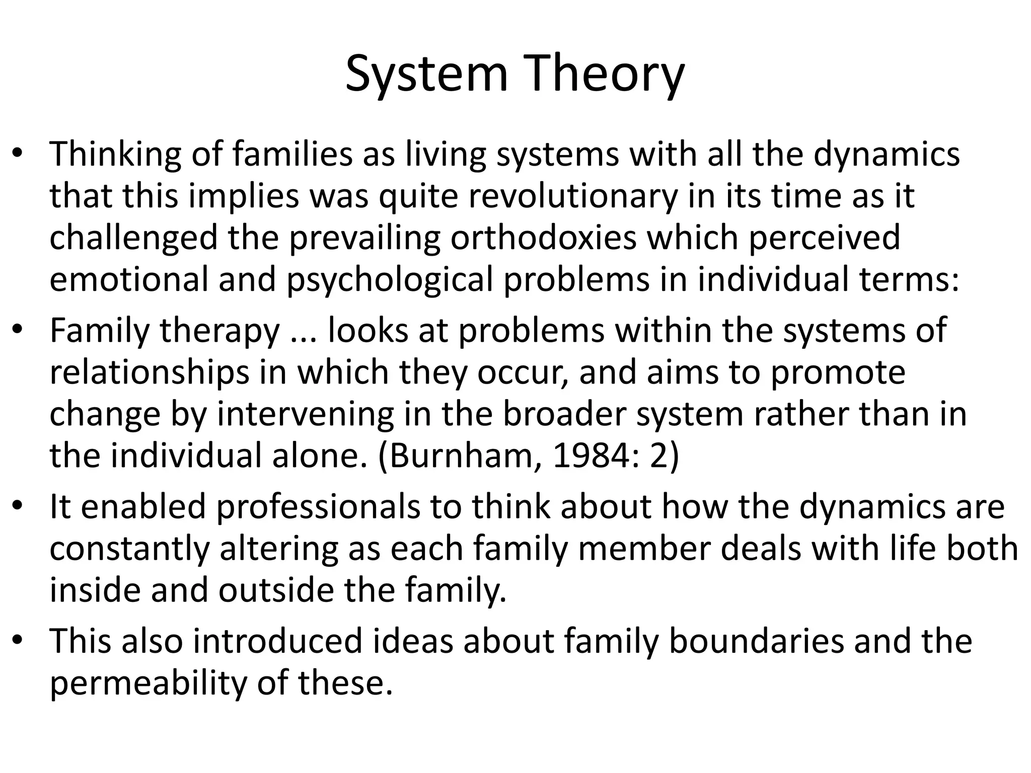 System theory | PPTX