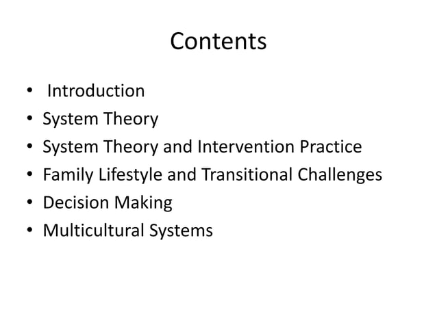 System theory | PPTX
