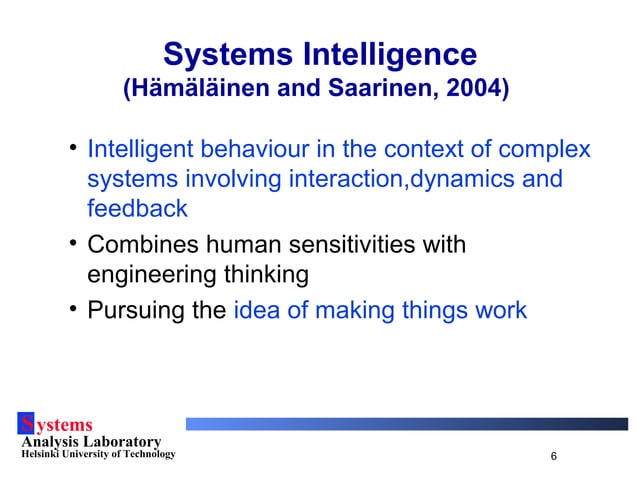System thinking | PPT