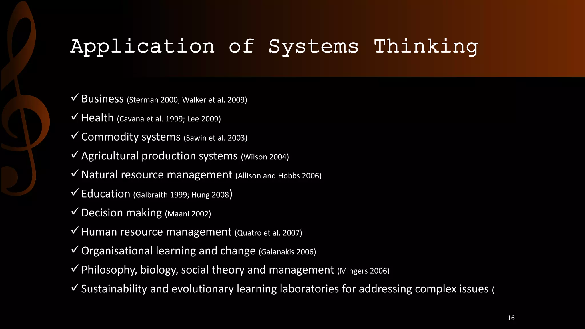 System Thinking - Affect on Decision Making | PPTX | Science
