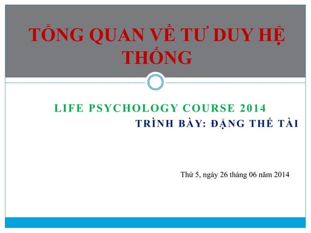Systems thinking - Tư duy hệ thống | PDF