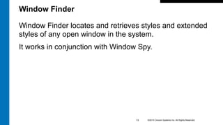 Windows Systems Tools in Smalltalk | PPT