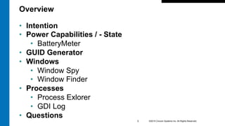 Windows Systems Tools in Smalltalk | PPT