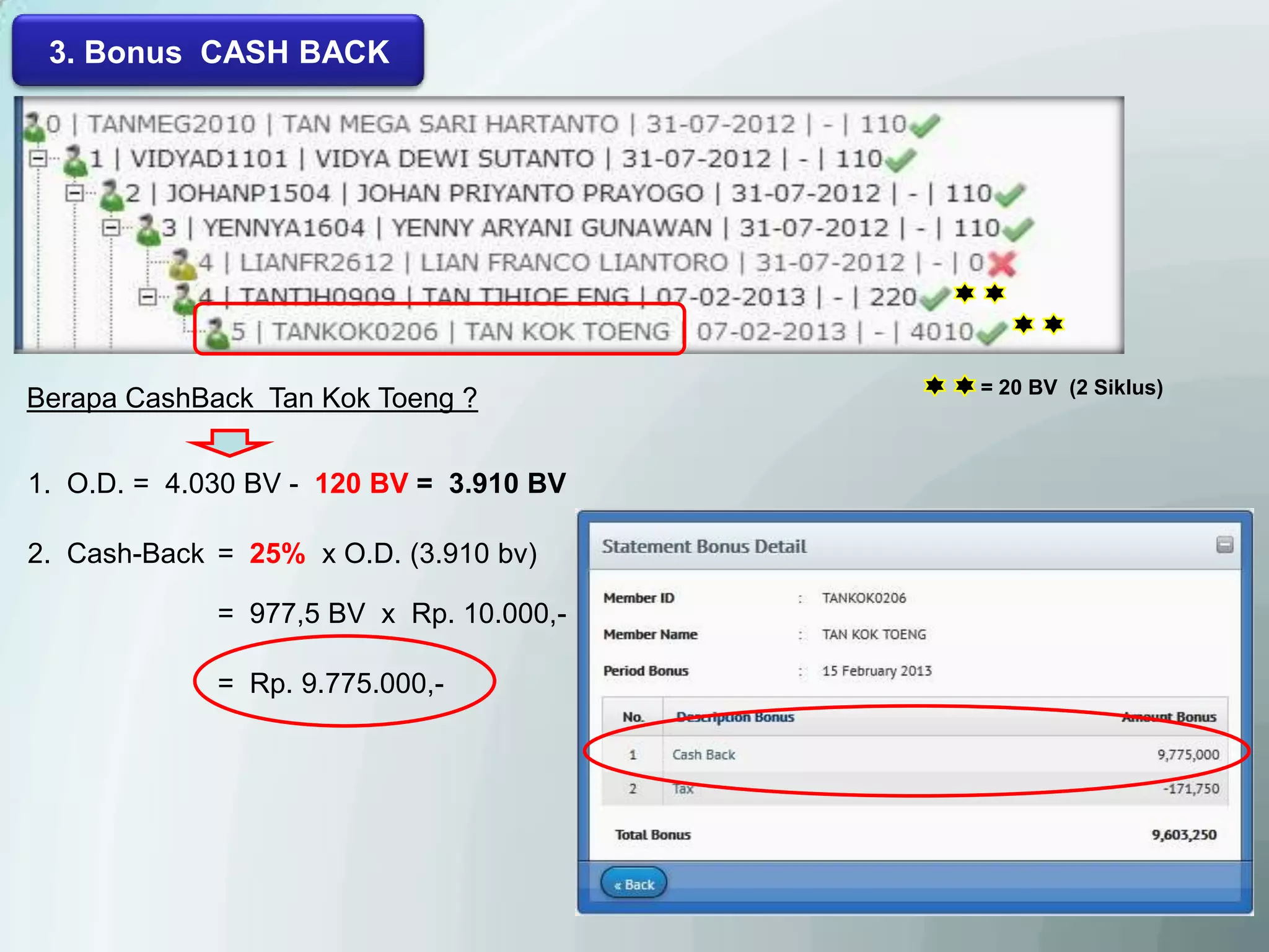 System trixten 03 cash back | PPT