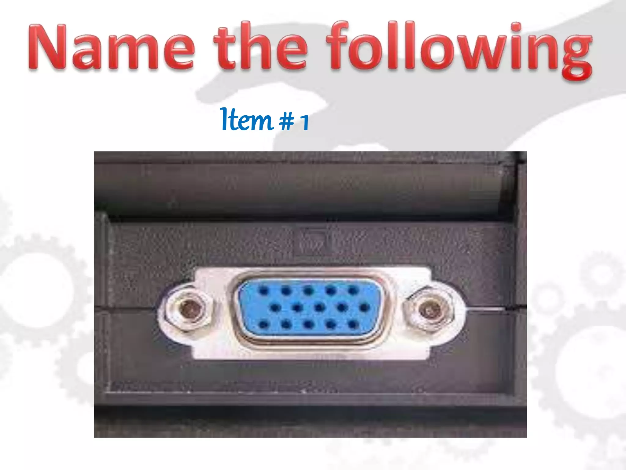 Parts of System unit | PPSX