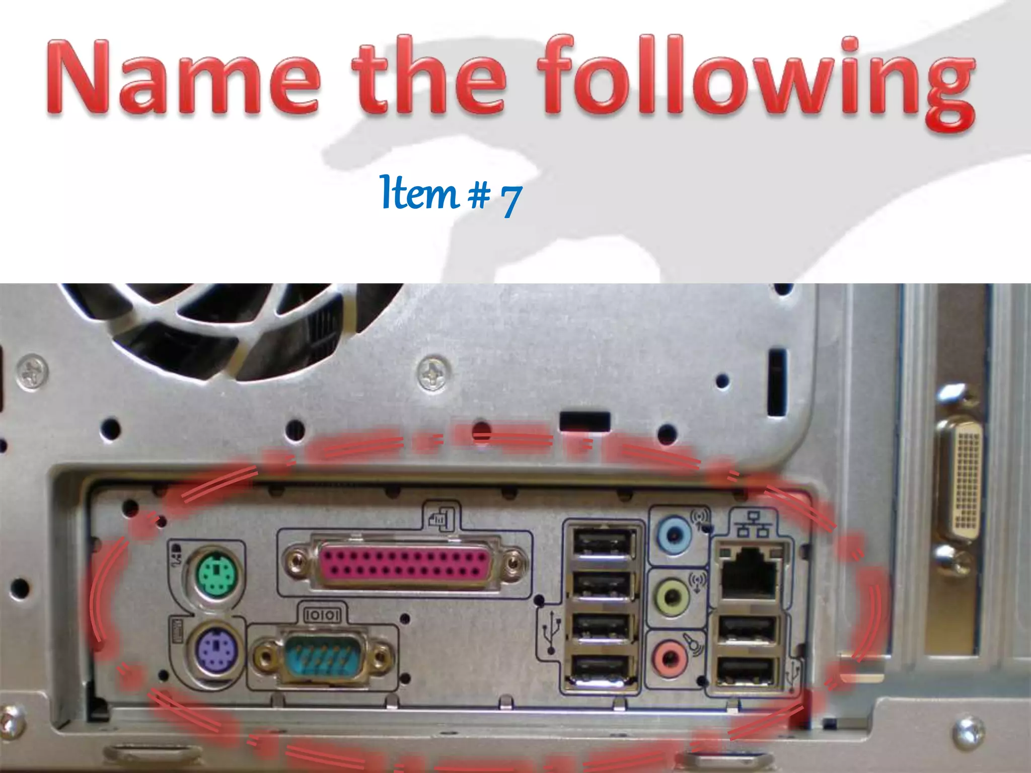 Parts of System unit | PPSX | Computer Peripherals | Computing
