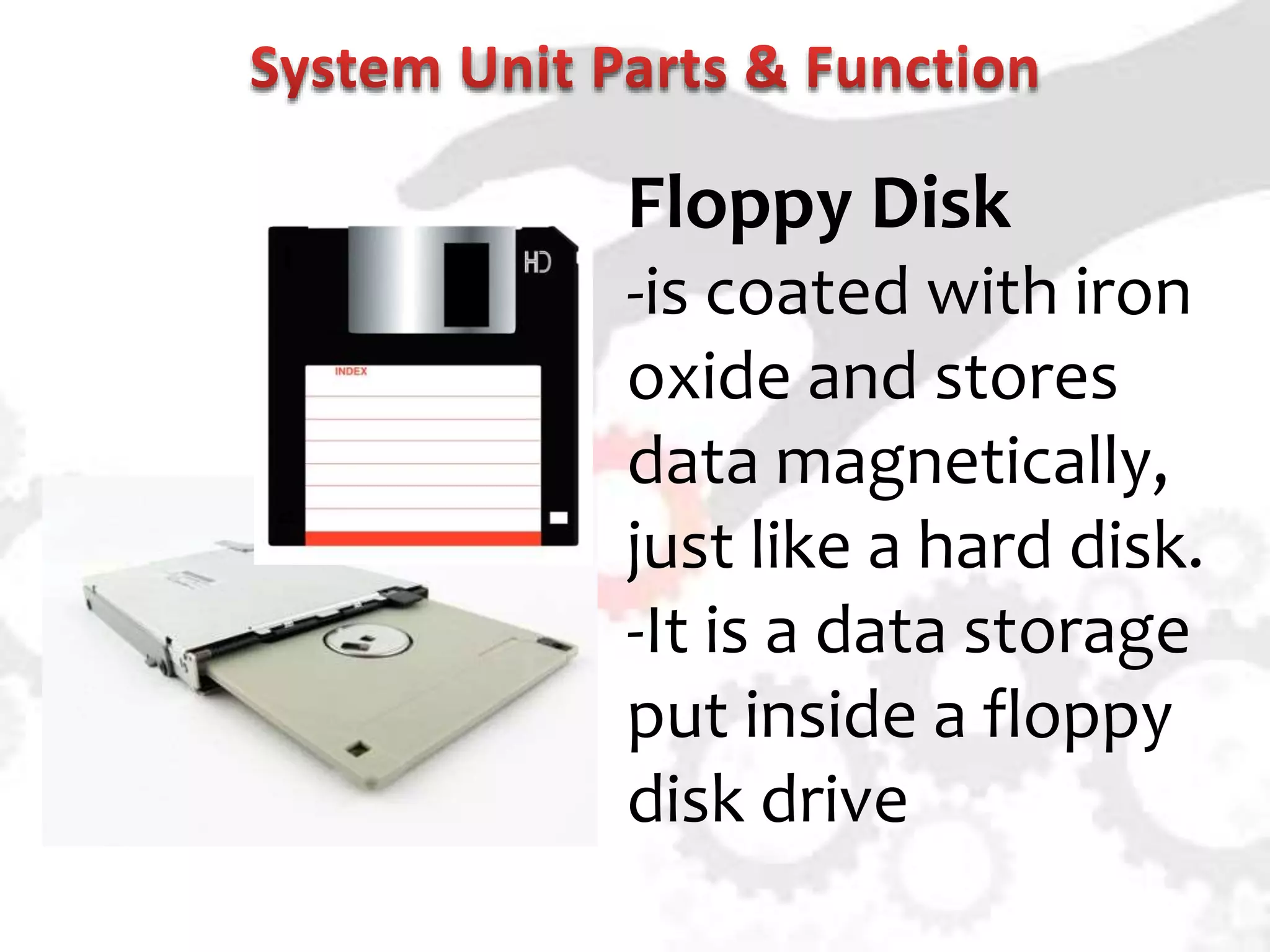 Parts of System unit | PPSX