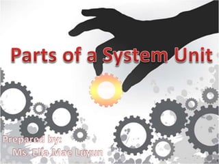 Parts of System unit | PPSX
