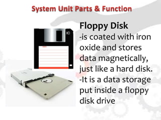 Parts of System unit | PPSX