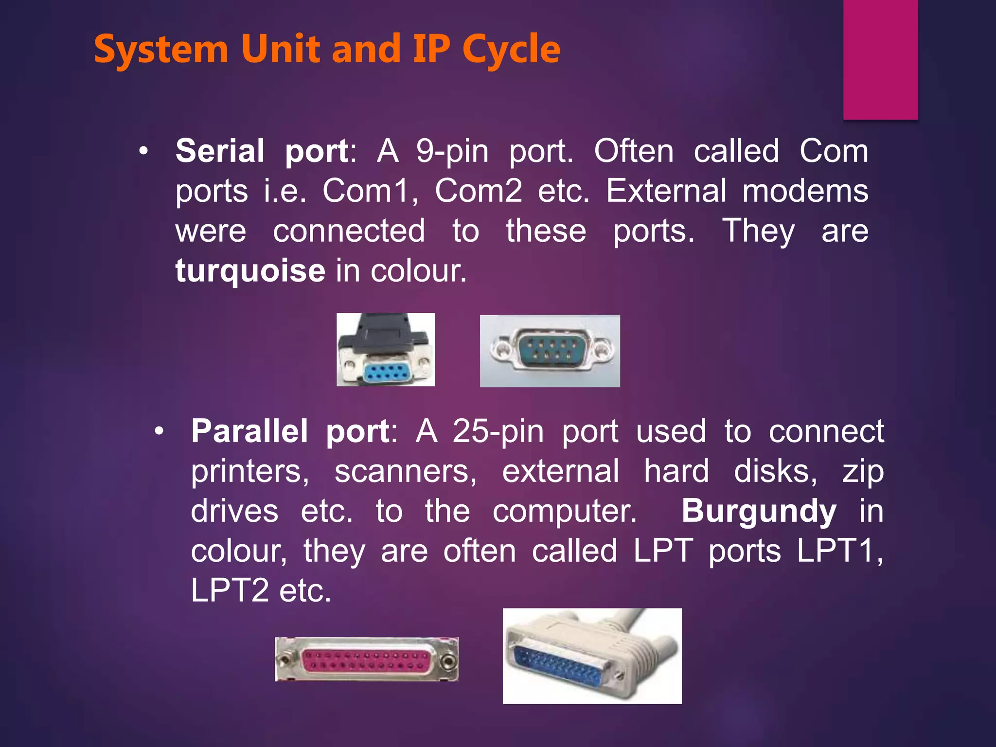 System unit and ip cycle | PPTX