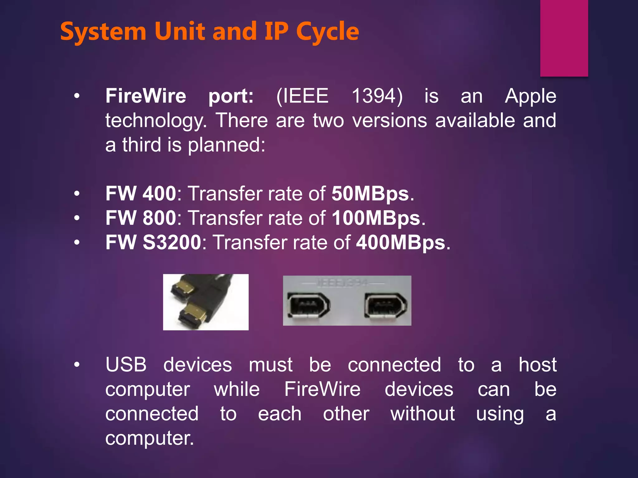 System unit and ip cycle | PPTX