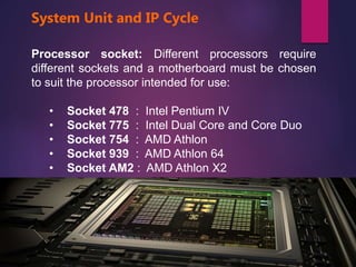 System unit and ip cycle | PPTX