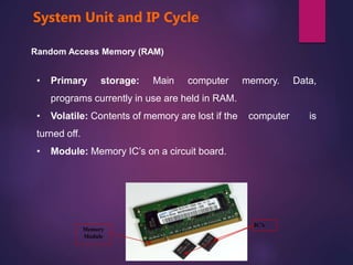 System unit and ip cycle | PPTX