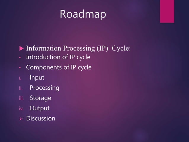 System unit and ip cycle | PPTX