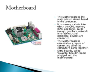 System unit components | PPT