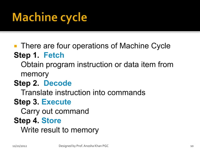 System unit & its components | PPT