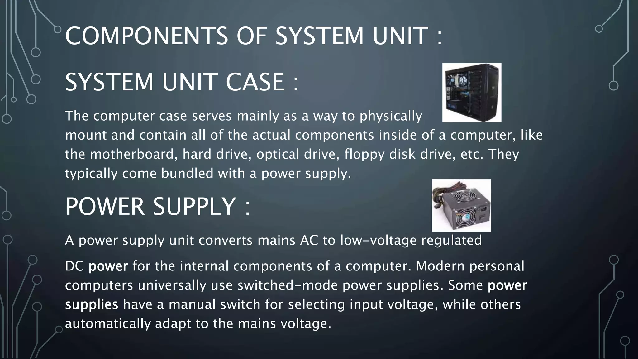 System unit & its components.pptx