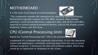 System unit & its components.pptx